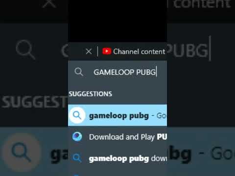How to DOWNLOAD pubg mobile on Laptop/PC with "Gameloop" #downloadgamespc #game #games