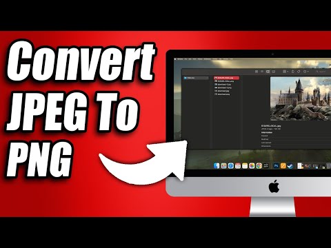 How to Convert JPG Image to PNG on Mac - Step by Step