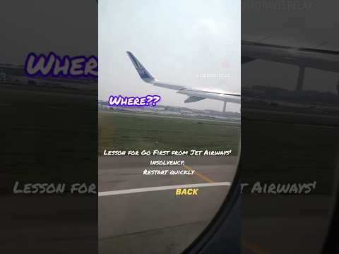 Lesson for Go First from Jet Airways insolvency: Restart quickly #gofirst #viral #1k #shorts #love