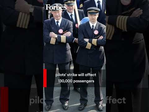 Lufthansa suspends 800 flights scheduled for Friday after its pilots went on strike.
