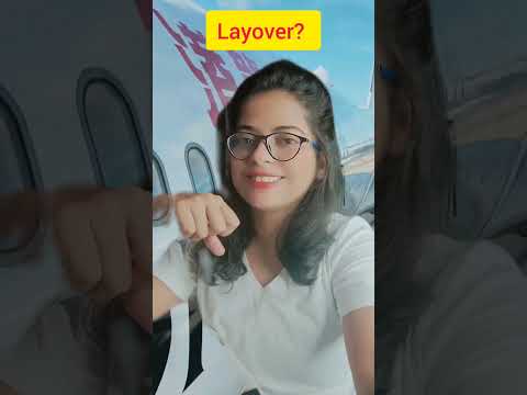 What's layover in a flight???? #shorts #english #howto