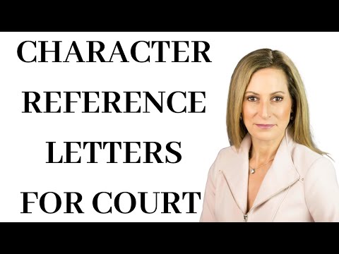 Character Letters can be an important tool for reducing a sentence when charged with a crime.