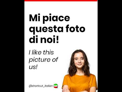 Mi piace questa foto di noi!