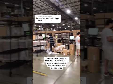 Come along with us for a fulfillment center tour! Part 1 😎
