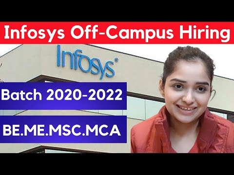 Infosys Off-Campus Hiring 2020-2022 Batch | BE/BTech ME/Mtech MSC MCA | Infosys good news