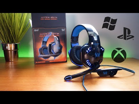 G2000 - Gaming Headset - Xbox One S PS4 PC