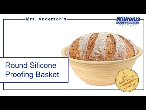 Mrs. Anderson’s 9.5” Silicone Proofing Basket – Overview & Features