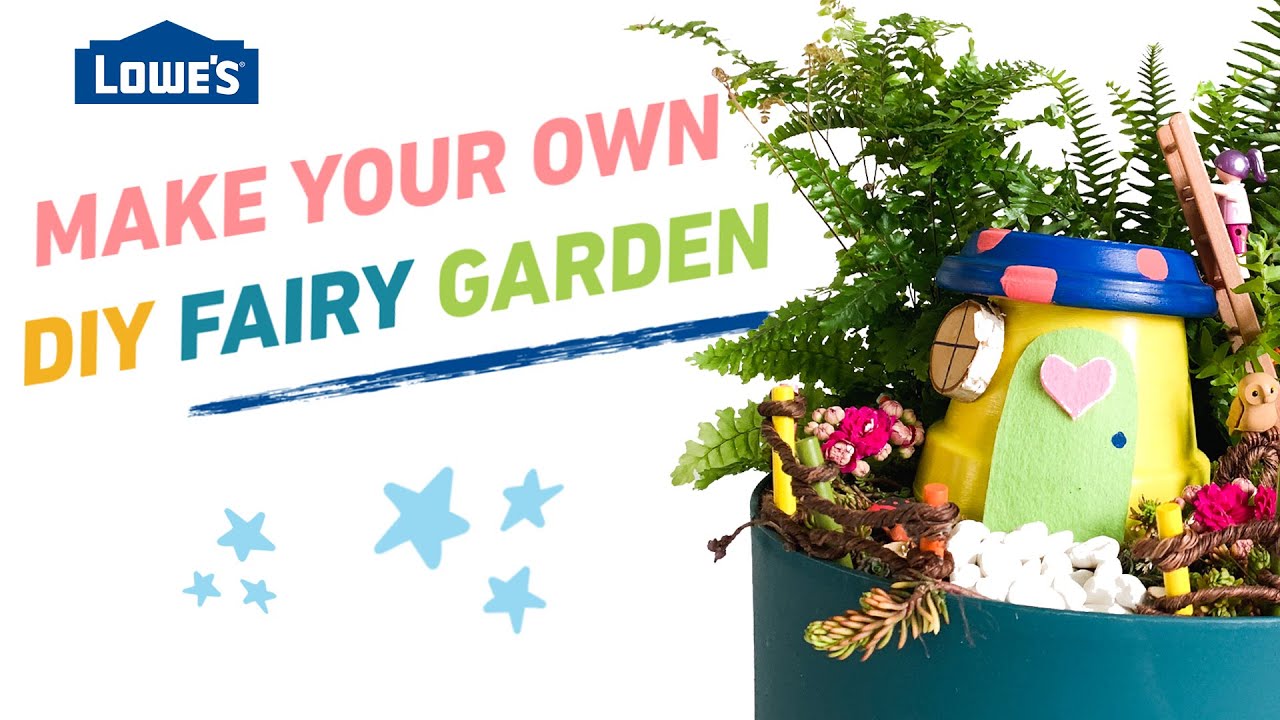 How To Make A Fairy Garden | DIY Kids' Projects