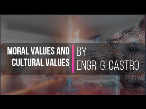 Euthenics- Moral Values vs Cultural Values