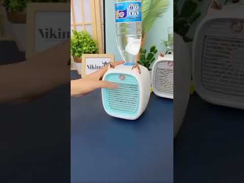 Portable Air Cooling Fan Mini Humidifier - Product Link in Comments & Description! #shorts #viral