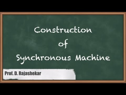 Mastering Synchronous Machine Construction For GATE Electrical Machines Video Lecture ...
