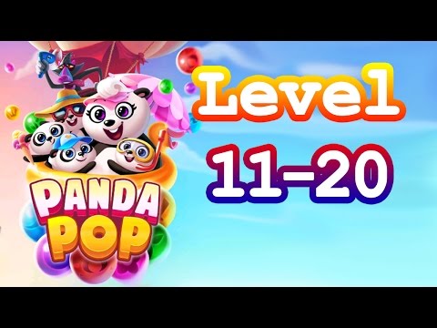 Panda Pop Level 11-20 Flussübergang Lösungen Solution Walkthrough