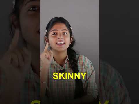 The words used for different kind of body shapes #englishspeaking #bodyshapes #boon