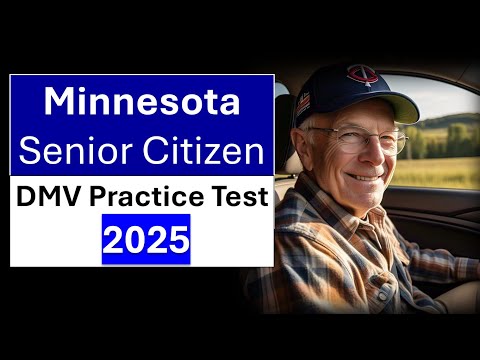 Minnesota Senior Citizen Driving Test Questions & Answers #mn #dmv