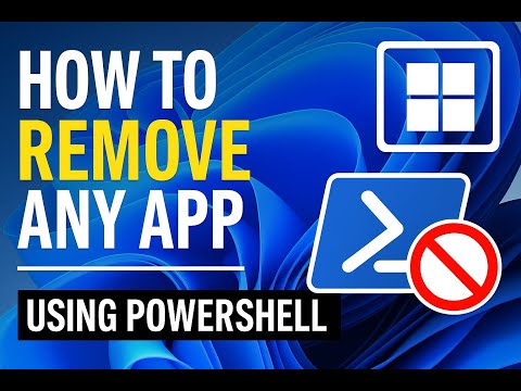 How to Remove Any Preinstalled App in Windows 11 Using PowerShell