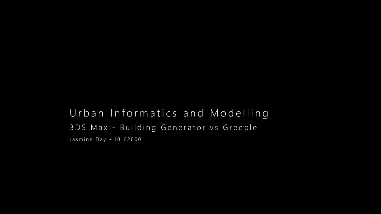 07 3DS Max Building Generator