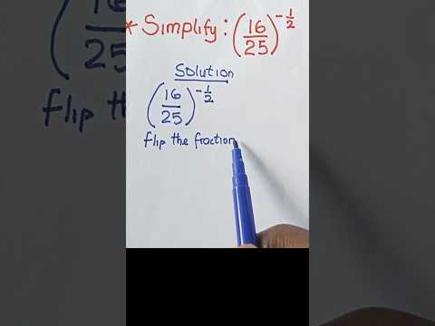 How to Simplify Indices #maths #mathstricks #shorts