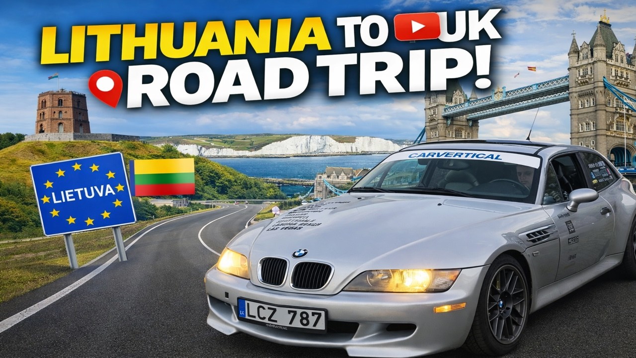 5000 Mile Road Trip Starts Here - Lithuania to UK to Miami to Las Vegas! #road2sema first steps....