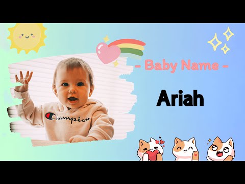 ARIAH | Ariah name meaning | Girl Name Meaning | (2023)