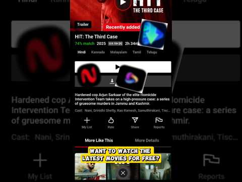 3 Best Free Movie Apps for Android | Netflix & Prime Access | Must-Try in 2025! #shorts #shortsfeed