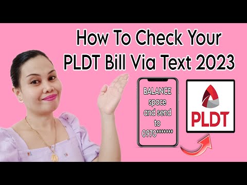 How To Check Your PLDT Bill Via Text 2023 - Vanz Official