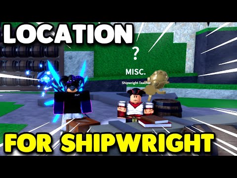 NEW Shipwright & Sub-Class Location In Blox Fruits Christmas UPDATE!