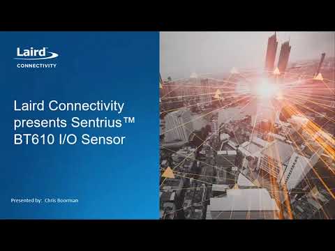 Hardware Overview - Introducing the BT610 I/O Sensor