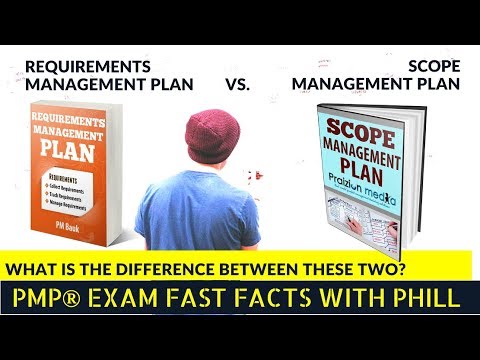 PMP Exam Fast Facts #21: Requirements Management Plan Vs. Scope Management Plan