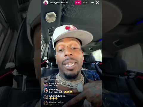 Sauce Walka Don’t like skinny females? #saucewalka #hiphop #rap #houston