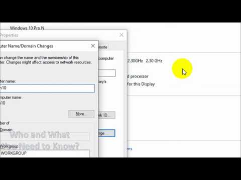 Change Computer Name on Windows 10? | How to Rename the PC or Windows 10 Computer? | PC Name Change