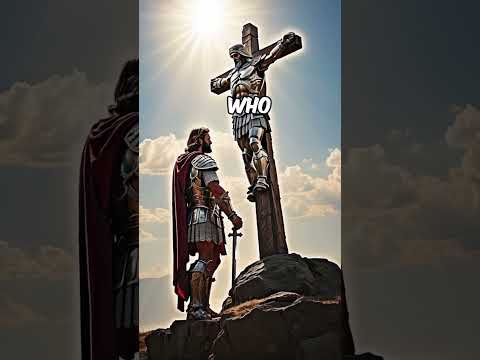 Who was the Roman centurion who recognised Jesus as the son of God at the crucifixion ? #Jesus #God