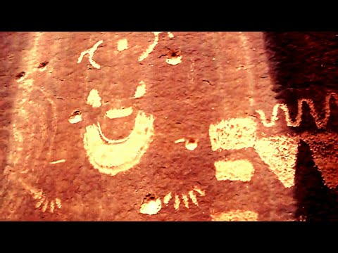 Native American Rock Art ~The Invisible Shaman Petroglyph
