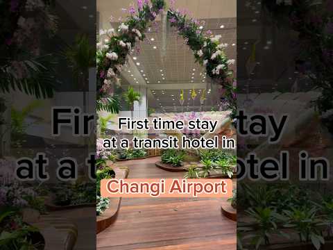 Transit hotel in Singapore. #changiairport #layover #singapore