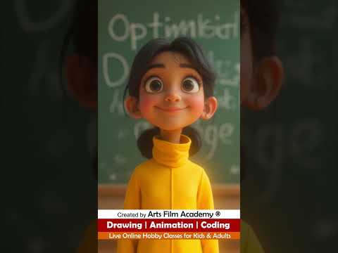 Optimistic | Daily English Word with Hindi Meaning | Learn 1 Positive Word Daily for Beginners