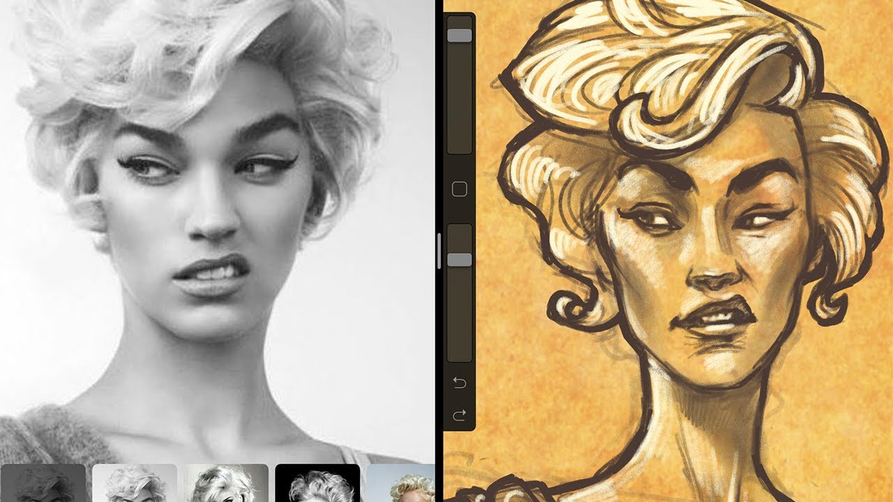 The Left Hand Right Hand Method (Reference Drawing Practice)