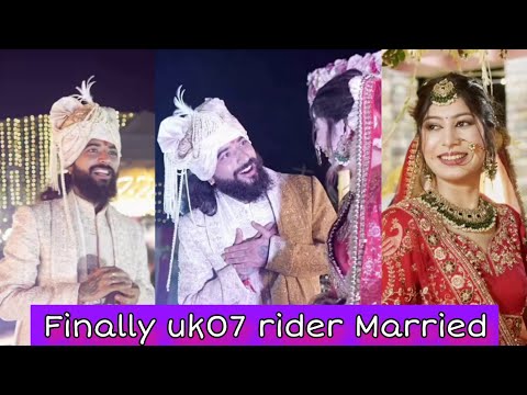 Finally uk07 rider got married ❤️