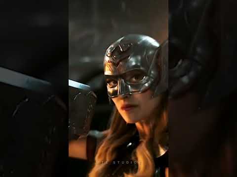 Jane takes mjolnir ????⚡....Thor love and Thunder edit...Sofia rayes 1,2,3....#shorts