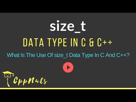 size_t In C And C++