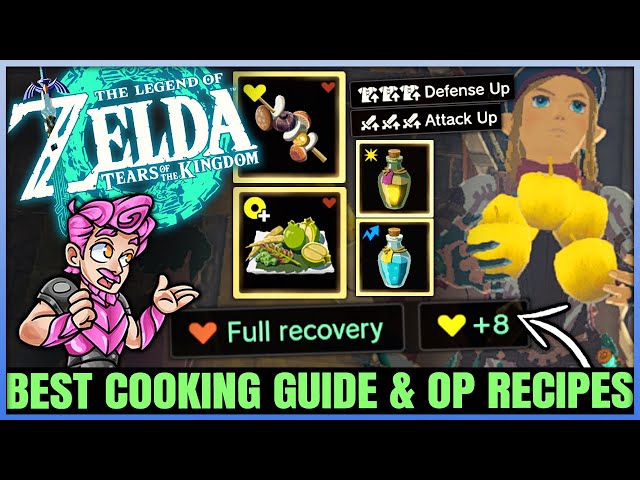 5 best food recipes in The Legend of Zelda Tears of the Kingdom