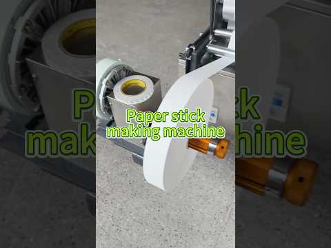 Paper stick making manufacturing machine,full automatic with cheap price