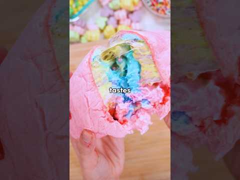 This COTTON CANDY BURRITO is harder than it looks!