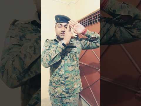 how to salute🇮🇳।।#education #army #art