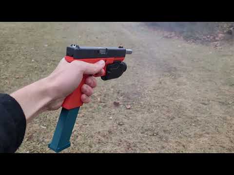 Magdumping a 3D printed Magazine in a 3D Printed Glock