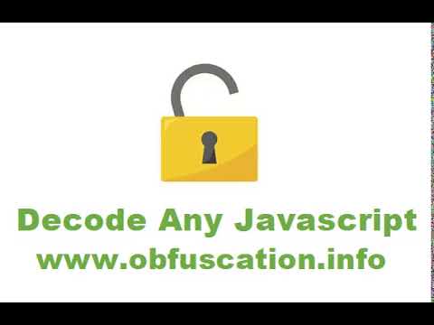 decode any javascript files online