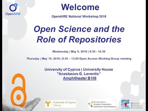 Open Science and the role of repositories (Part B)