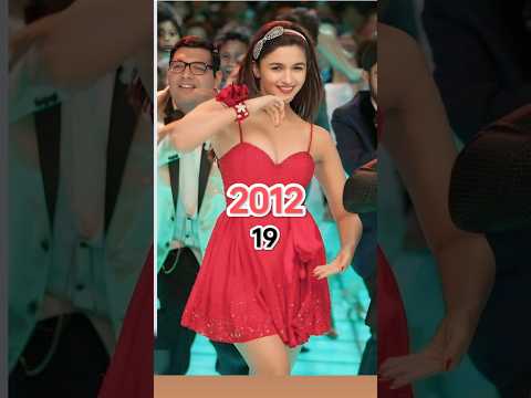 Student of the year movie cast ( 2012-2025 ) #transformation #shorts #actress