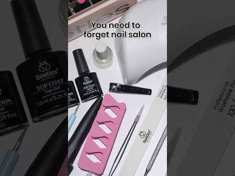 Beetles Nail Kit: your one-stop nail solution! Goodbye Salon Nails!