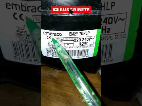 una de las maneras para saber de que capacidad es el motor de heladera familiar.