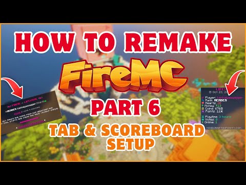 HOW TO REMAKE FIREMC LIKE SERVER | TAB & SCOREBOARD SETUP | PART 6 | KANHAIYASWAGGER | HINDI