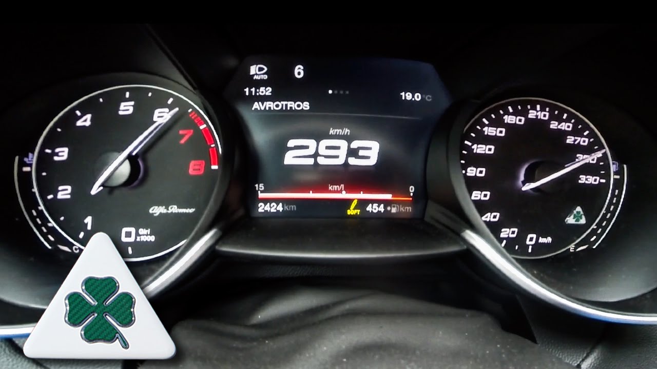 Alfa Romeo Giulia Q Top Speed Test on Autobahn Leads to 182 MPH/293 KM ...
